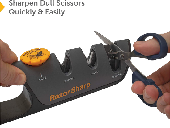 RAZORSHARP™ Award-Winning Knife Sharpener With Adjustable Angle ...