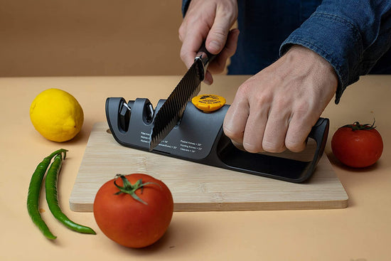 RAZORSHARP™ Award-Winning Knife Sharpener With Adjustable Angle ...